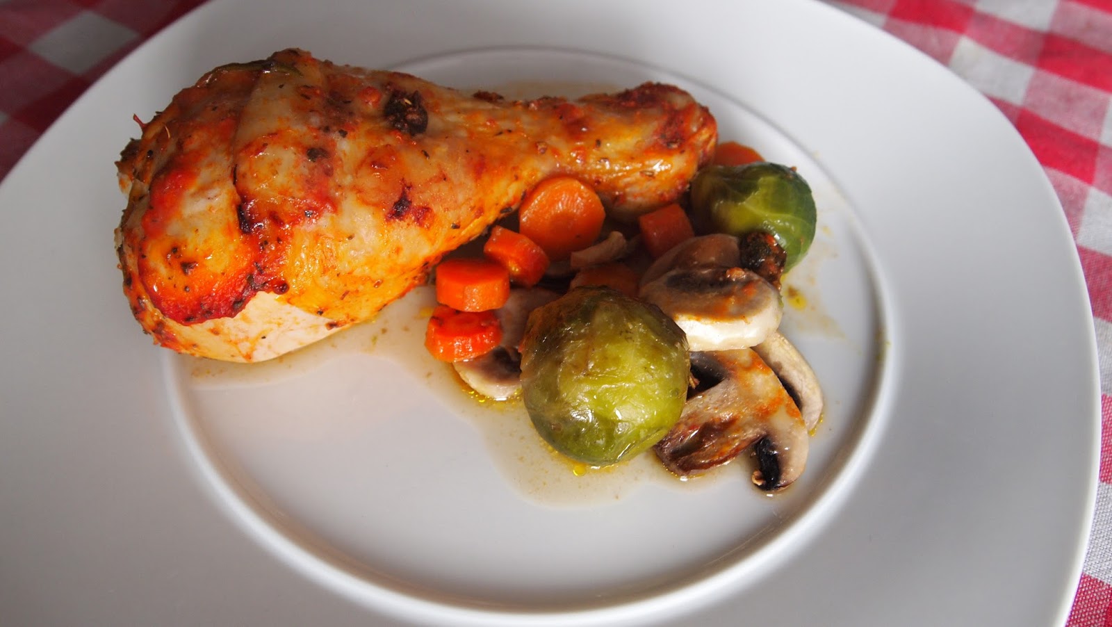 Pollo asado a la provenzal ~ Andreíta come de todo