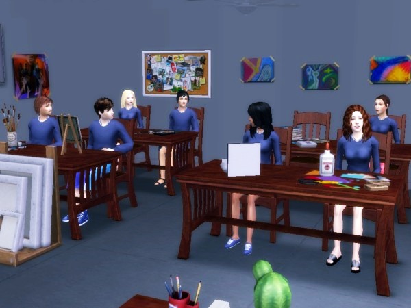 Sala de aula | The Sims 2