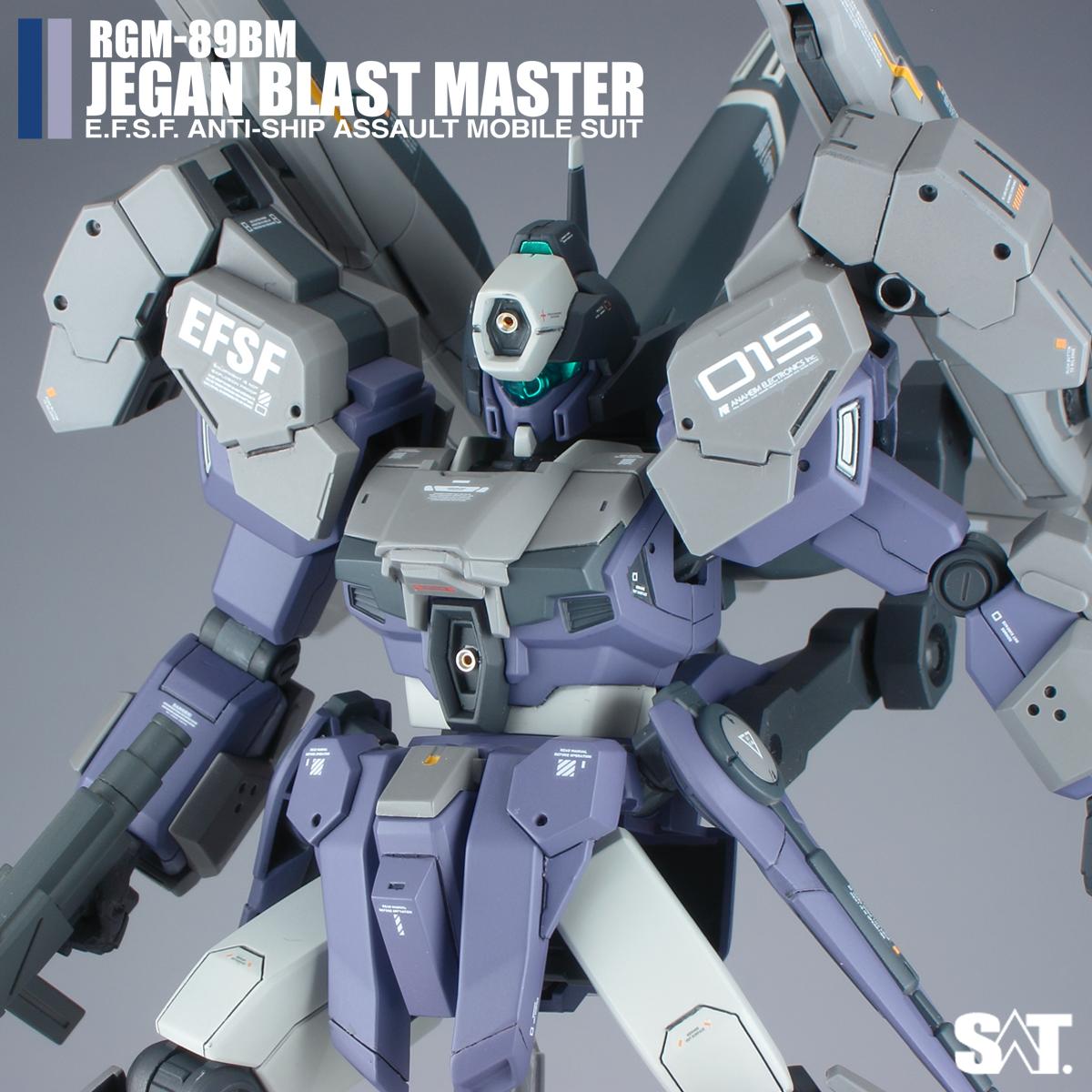 Custom Build: HGBD 1/144 Jegan Blast Master