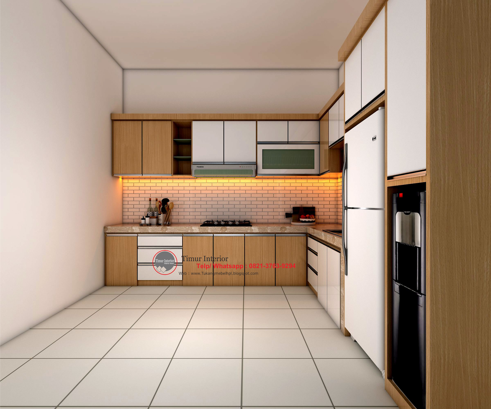 TukangMebelHPL || Interior Design booth pameran, kitchen set solo,Tv ...