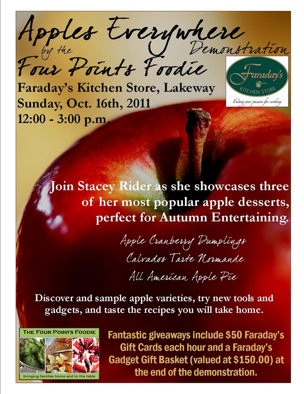 The Four Points Foodie: You're invited!