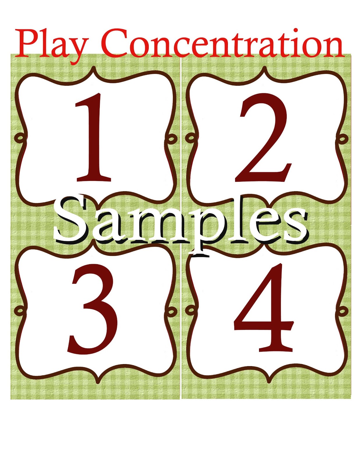 Mis 2 Manos: Made by My Hands: Counting Flash Cards Spring Theme ...