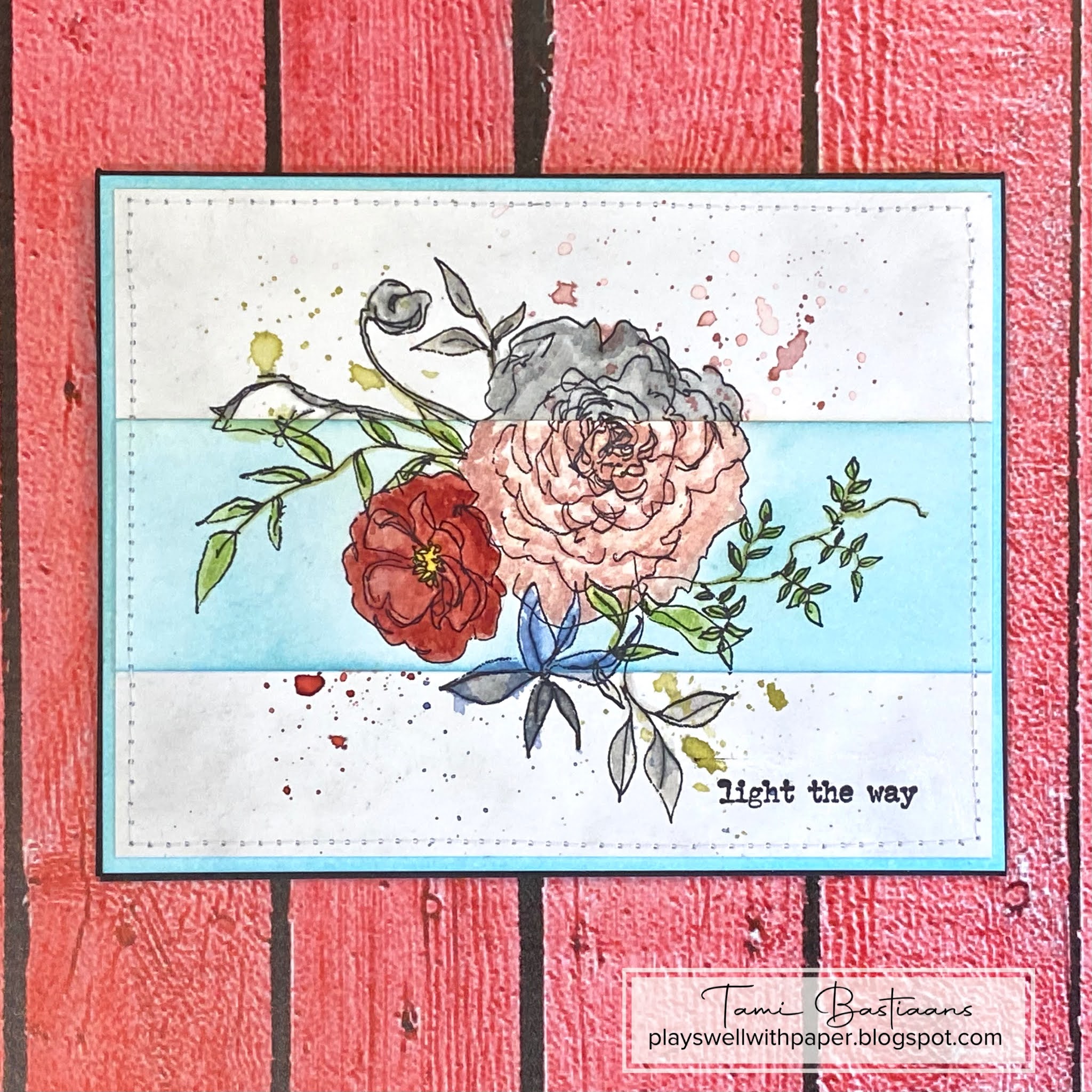 Plays Well With Paper: Ink and Paint Cards