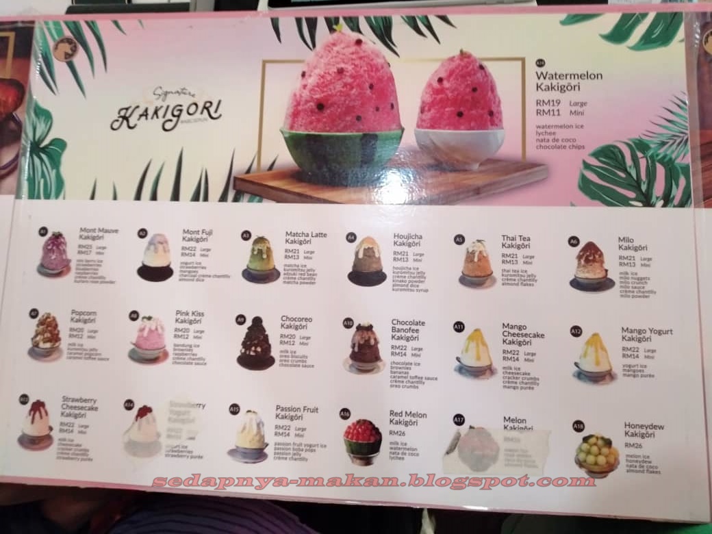 MaKaN JiKa SeDaP: Mykori Dessert Cafe, Bertam Kepala Batas