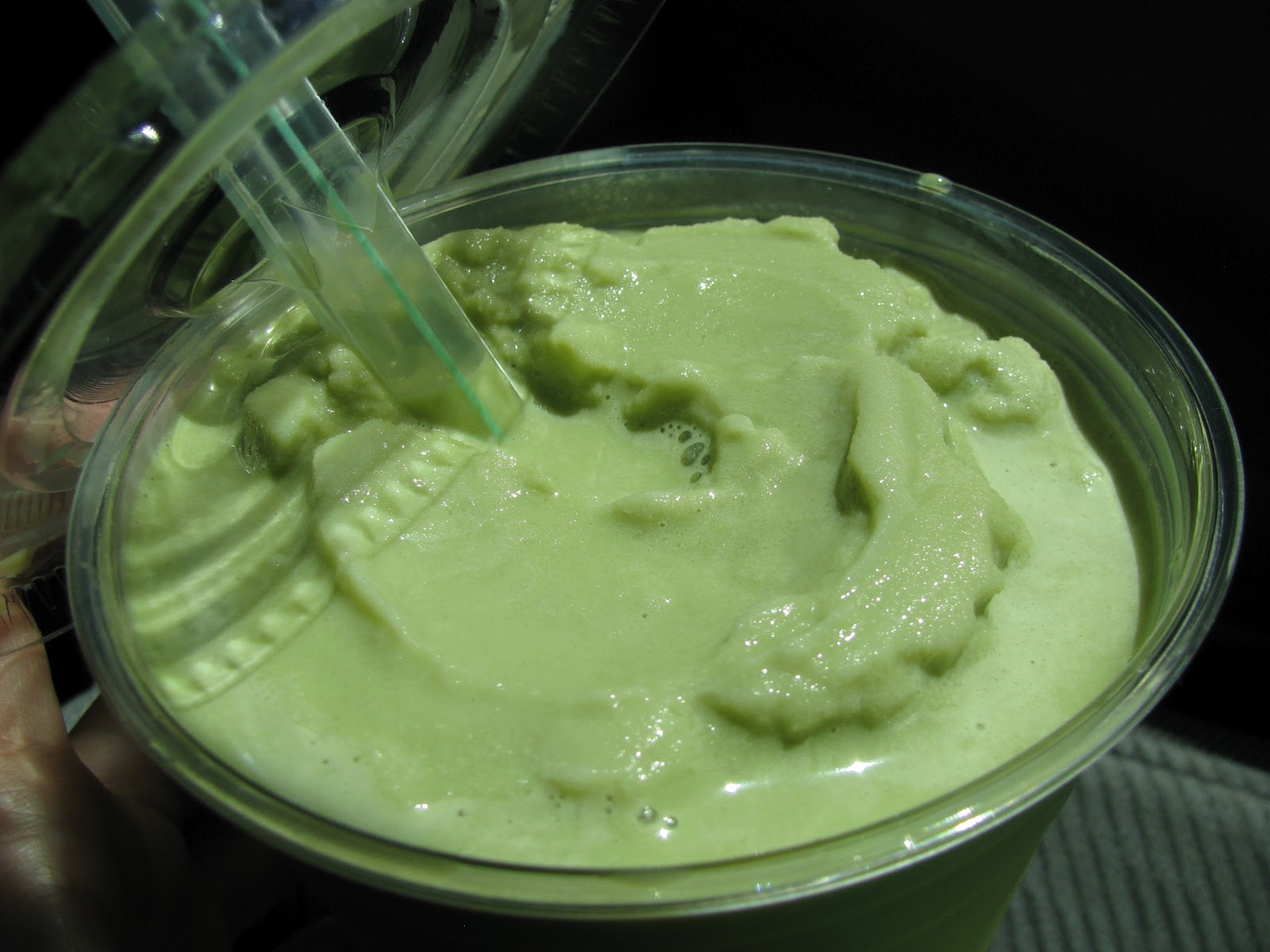 Corrie Food: Green Tea Latte Slush w/ Boba @ Pearl Tea House - Fresno, CA