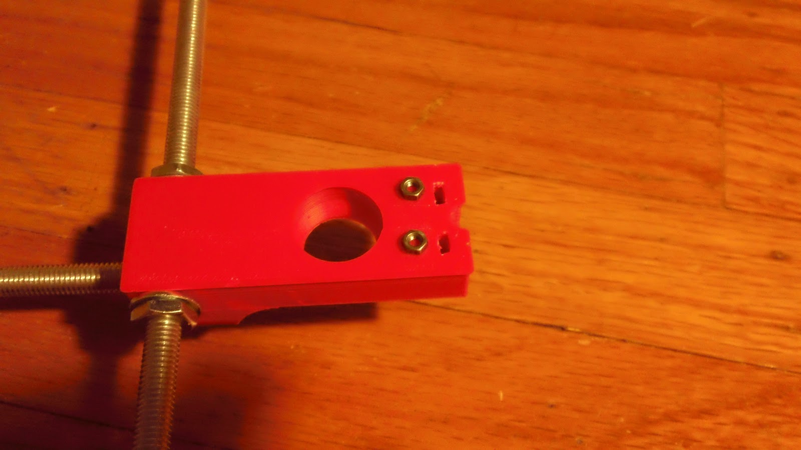 Tom's 3D Printer Guide: Attach rod clamps to Z stabilizers