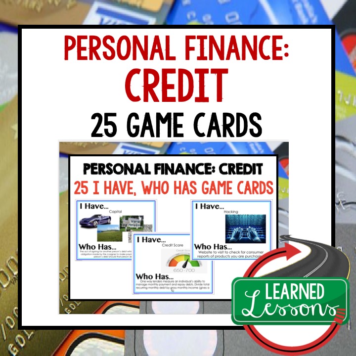 Economics, Free Enterprise Game Cards, Test Prep - Learned Lessons ...