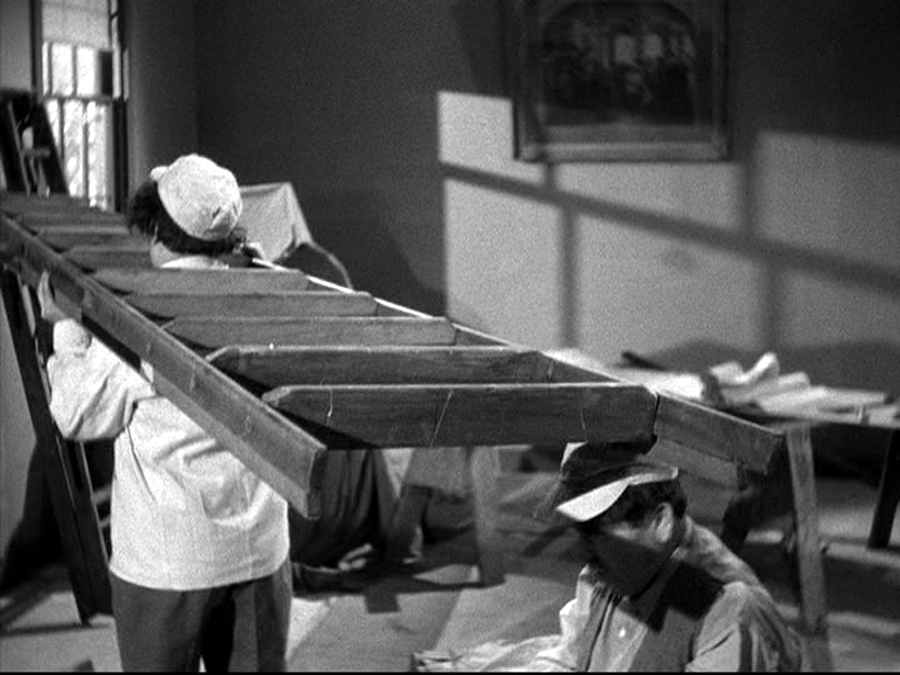 13: THE THREE STOOGES In "A Bird In The Head" - 1946