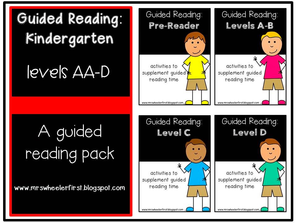 Mrs. Wheeler's First Grade Tidbits: Guided Reading Update