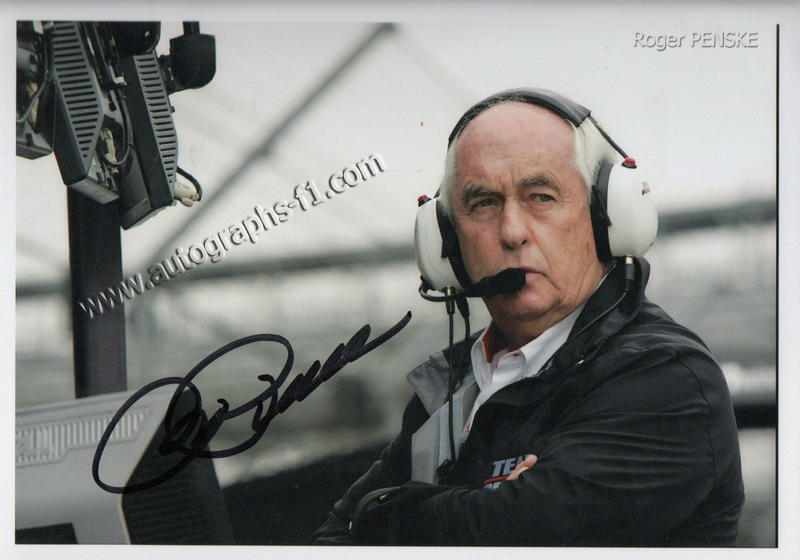 Autographs-F1: Roger PENSKE