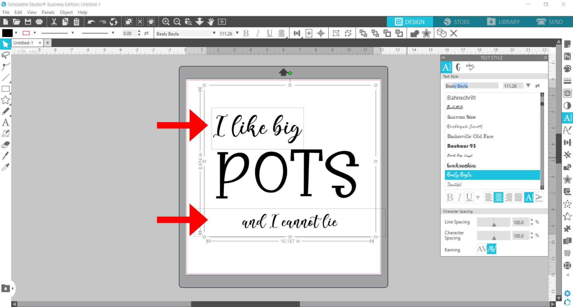 Quickly View All Fonts in Your Silhouette Studio Designs with this Hack ...