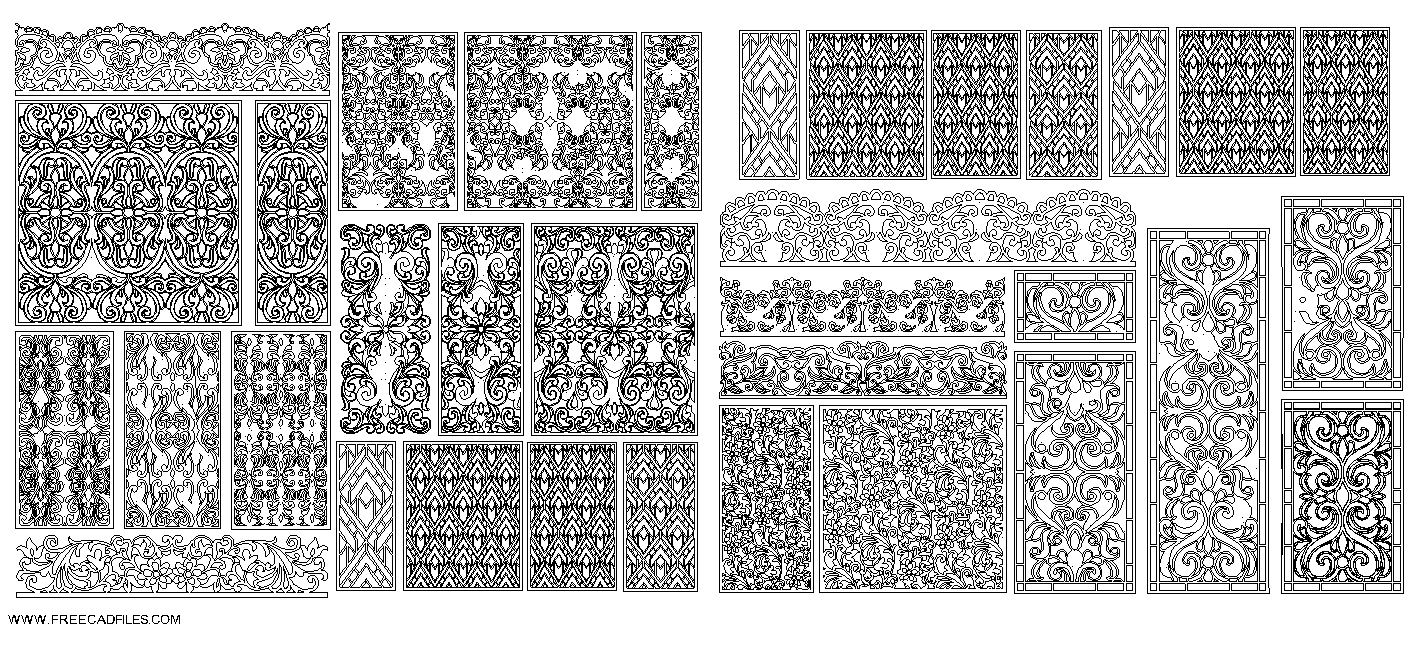 Jali Design CAD Block (Download Free Layakarchitect, 48% OFF