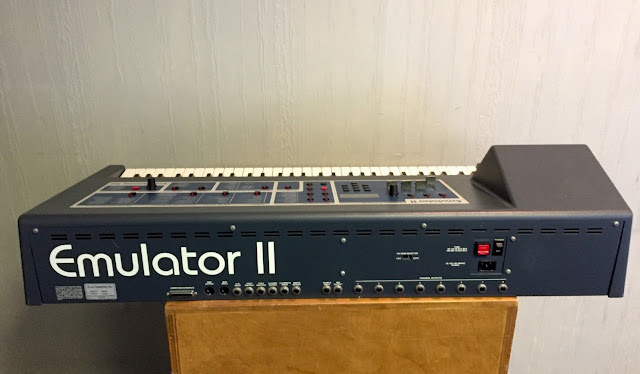 MATRIXSYNTH: EMU Emulator II Vintage Synthesizer w/ Disks & Chips