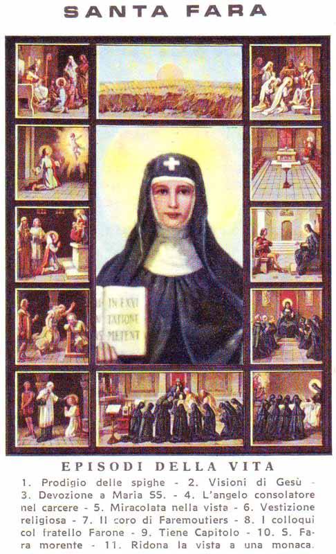 Santa Fara ou Burgundofara - Abadessa ~ Apelo do Céu