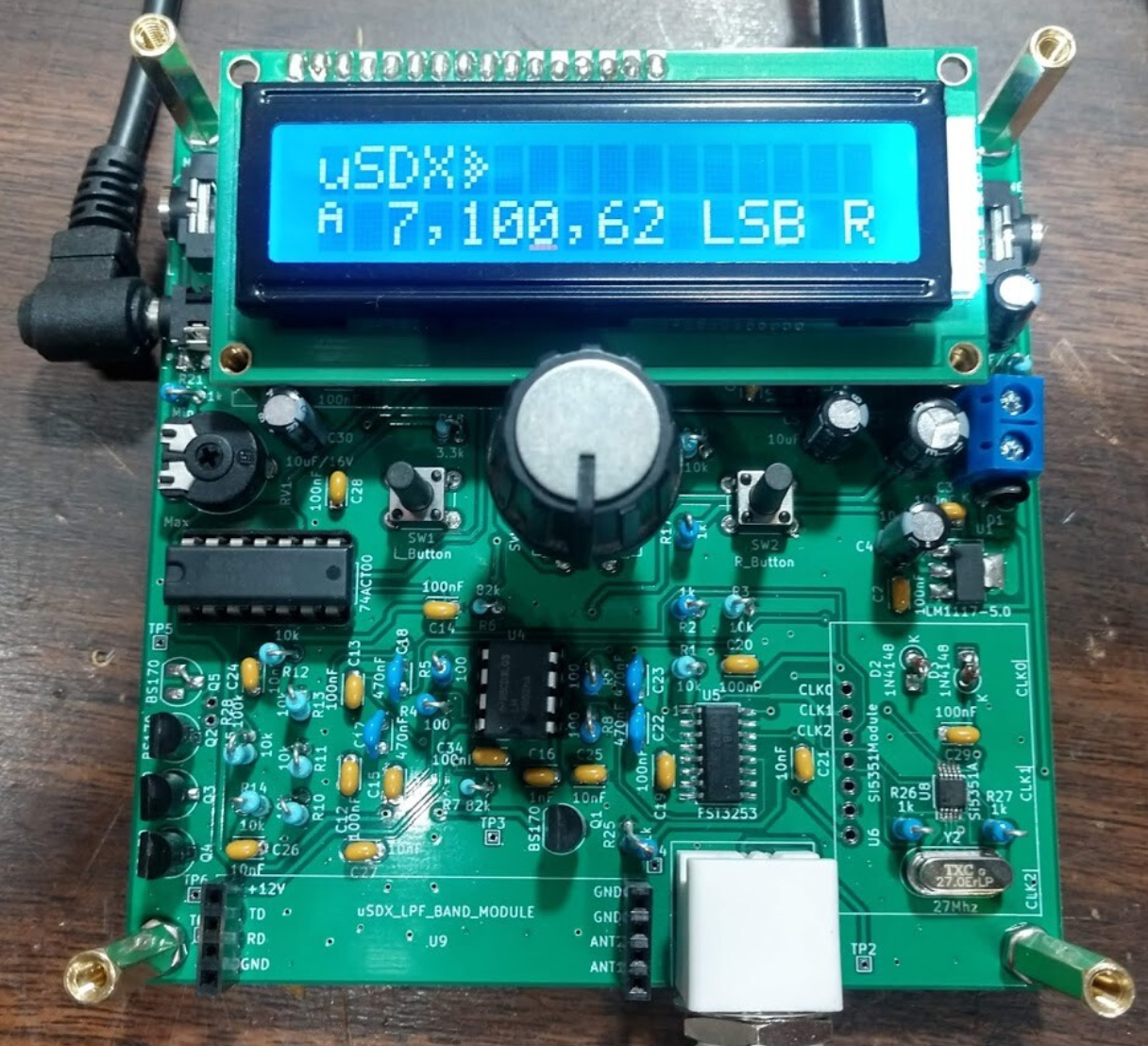 marxy's musing on technology: uSDX - Modern multi-mode SDR radio with ...