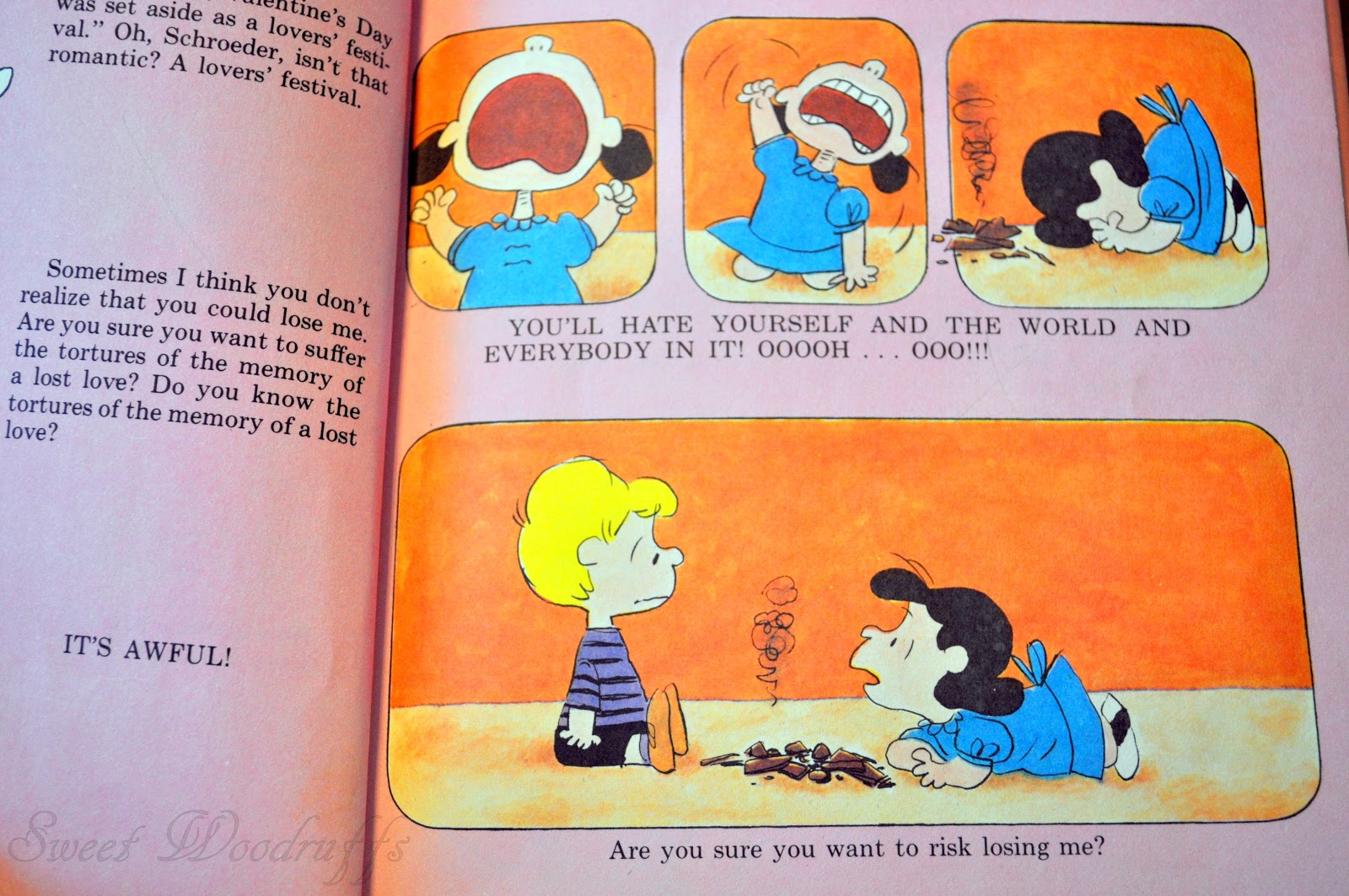 Sweet Woodruffs: Be My Valentine Charlie Brown, 1976 Book