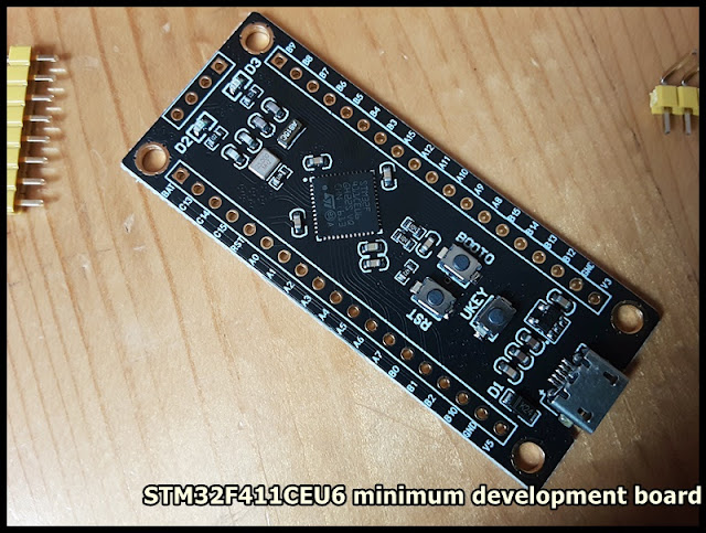 Embedded Things Stm32f411ceu6 Minimum Development Board And Install Stm32duino Arduino Core