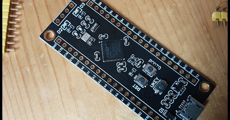Embedded things: STM32F411CEU6 minimum development board, and install ...