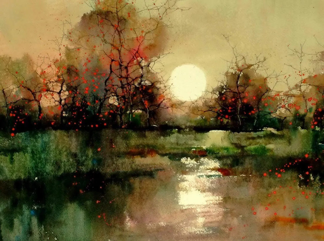 Z.L. Feng, 1954 | Landscape / Figurative / Watercolor painter | Tutt'Art@