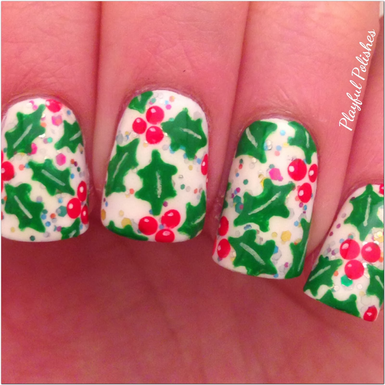 Playful Polishes: HOLLY NAILS