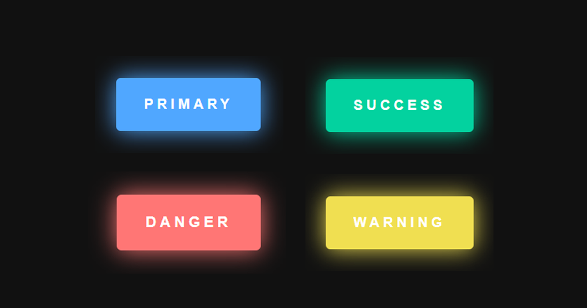 Colourful Hover Button - Using Box Shadow - For Semantic Purposes - CSS ...