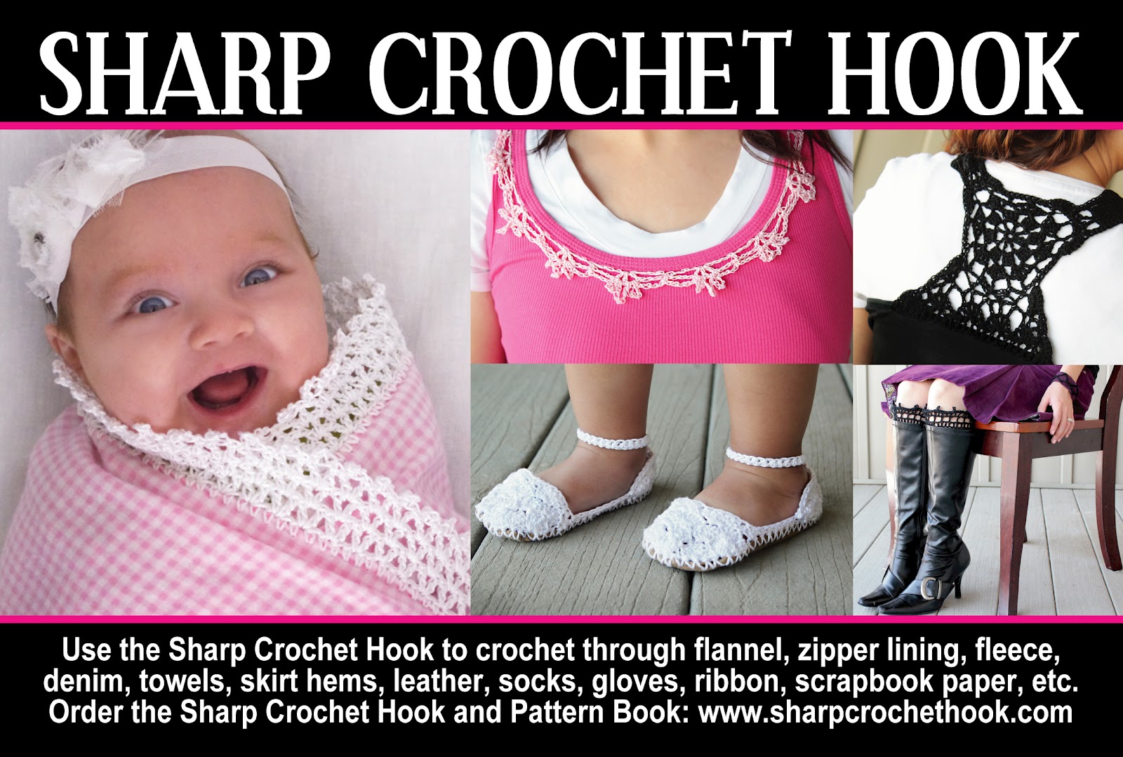 Sharp Crochet Hook: New marketing materials