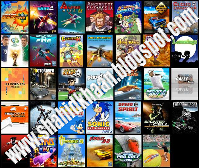 SHAHID KHAN: Sony Ericsson Mobile Games Collection Free Download