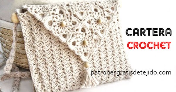 Bolso elegante tejido con ganchillo - con diagramas y video