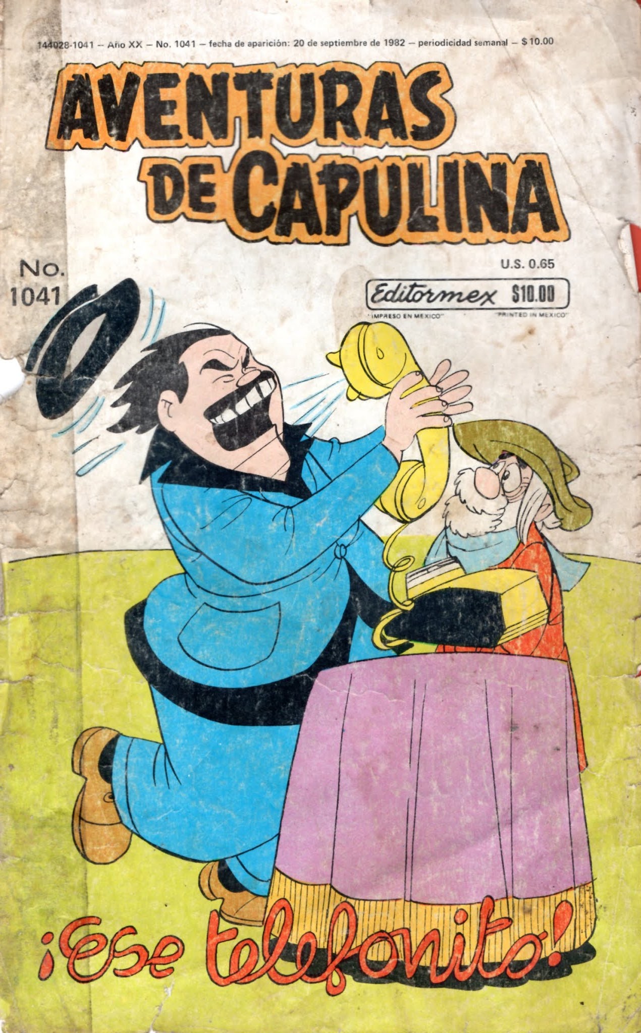 Comics Mexicanos de Jediskater: Aventuras de Capulina No. 1041 ...