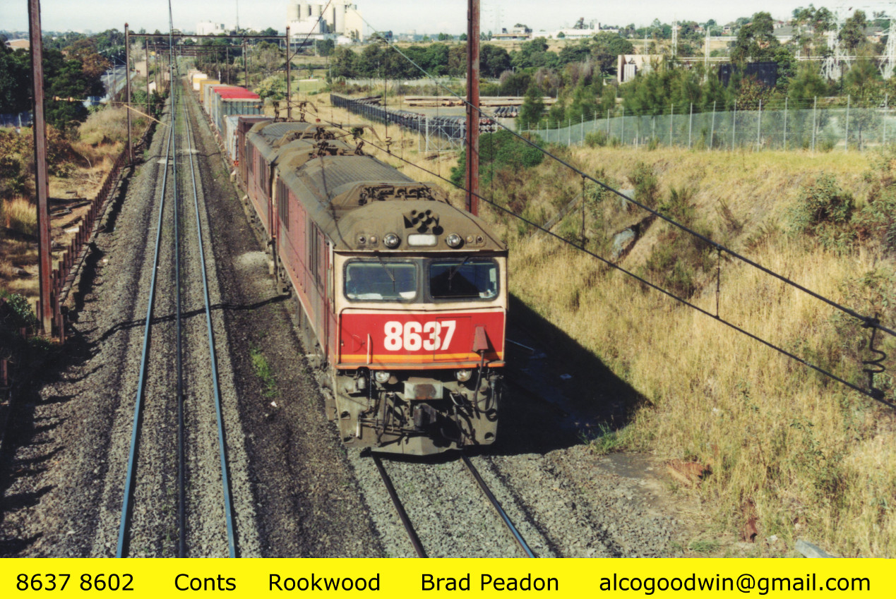 Australian Locomotive Rosters: NSW 86 CLASS SPARKS