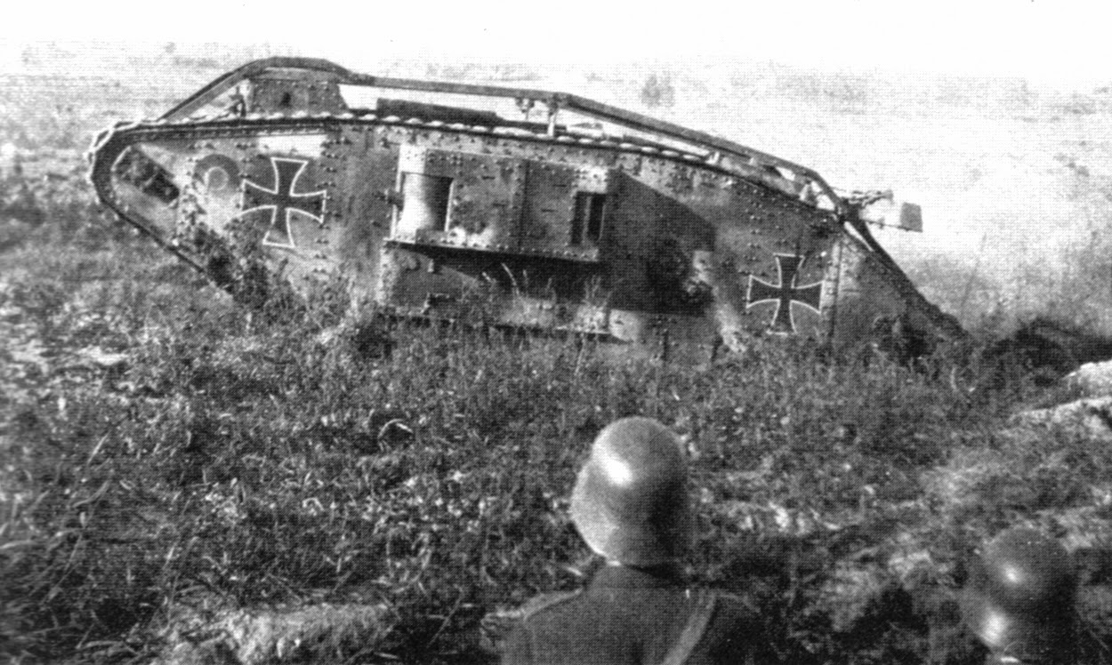 Armour force / Panssaroitu voima : Beutepanzer A7V-U