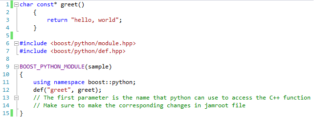 My Programming Space Boostpython Setup