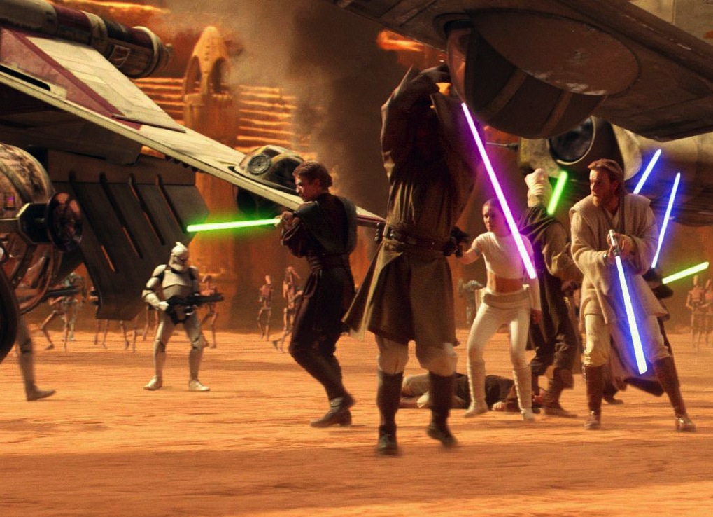 STAR WARS AFICIONADO WEBSITE: CLASSIC IMAGE: ESCAPE MOVES!