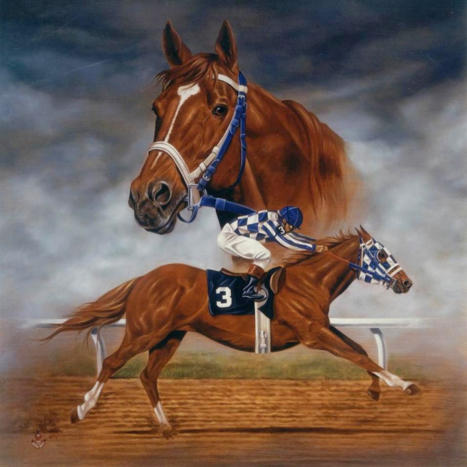 Zwierzakowo : Secretariat - najszybszy koń wyścigowy