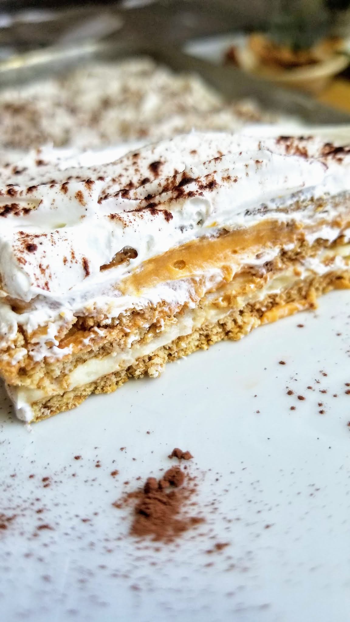 Hot and Cold Running Mom - Just my Stuff: No Bake Graham Pudding Cake Bars