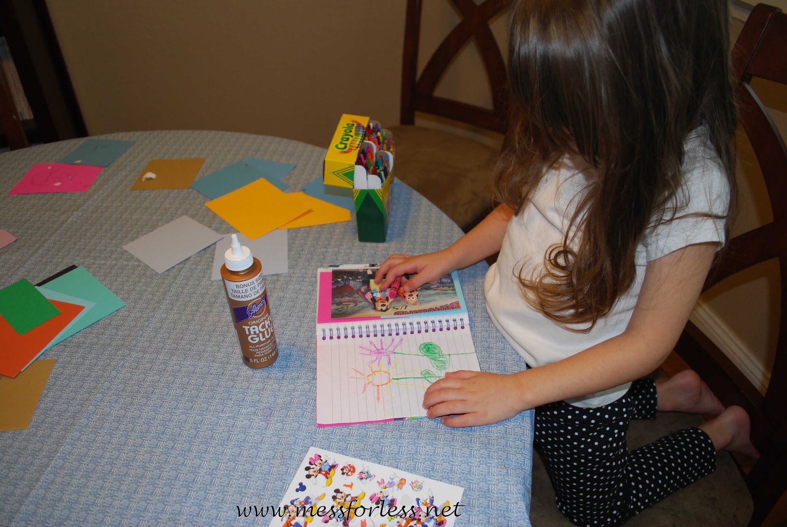 Scrapbooking Ideas for Kids | Mess For Less