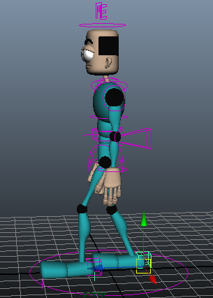 3D Production Foundation: Project 2 Part 1 – Standard Walk Cycle