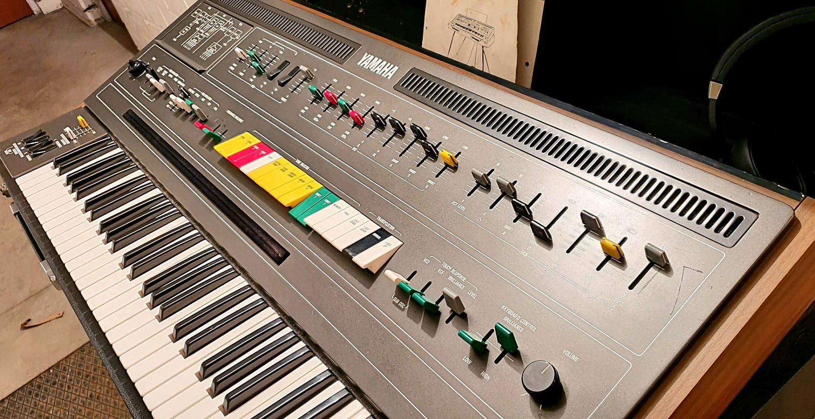 MATRIXSYNTH: Yamaha CS60 RARE Vintage Synthesizer