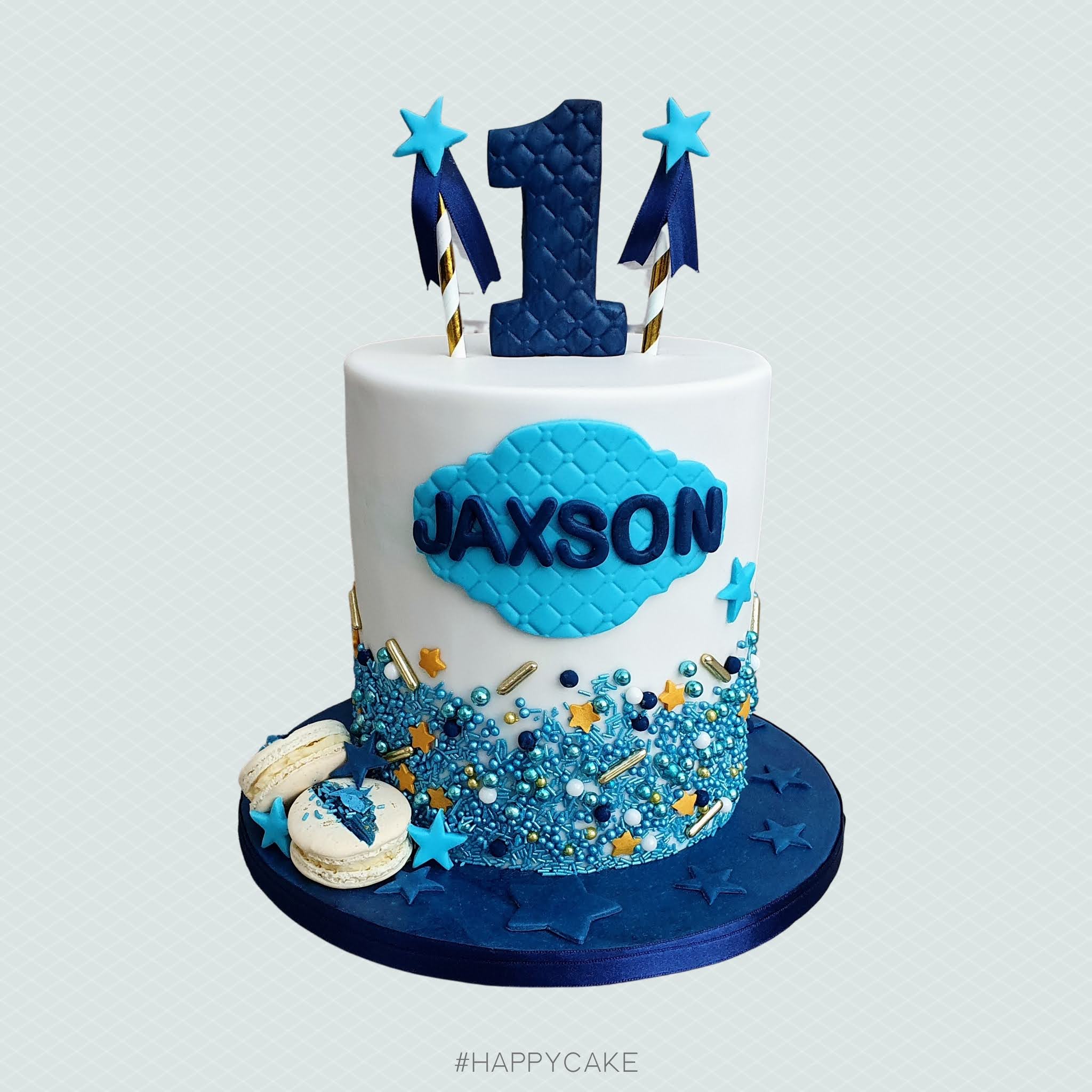 BLUE STARS CAKE - THE ONE WHICH MADE ME CRY