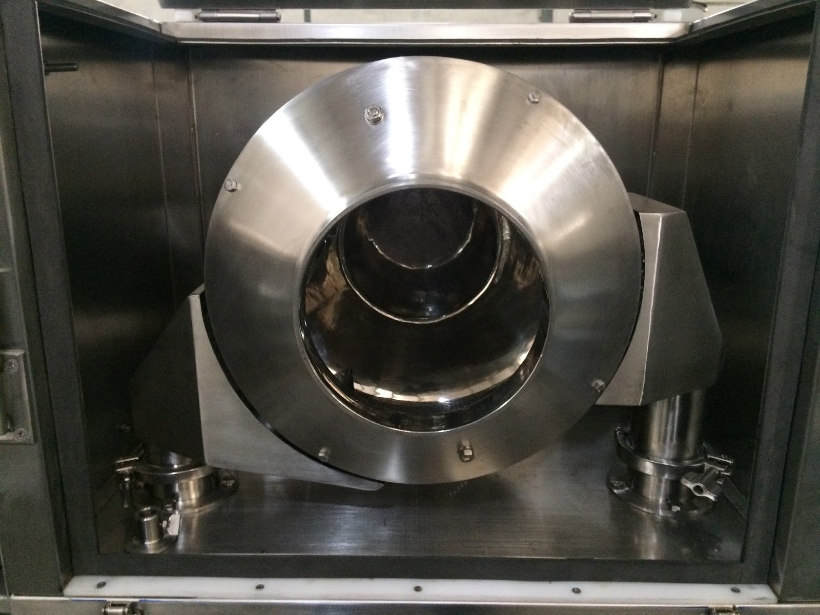 MESIN FARMASI: MESIN COATING FILM SKALA LABORATORIUM FARMASI