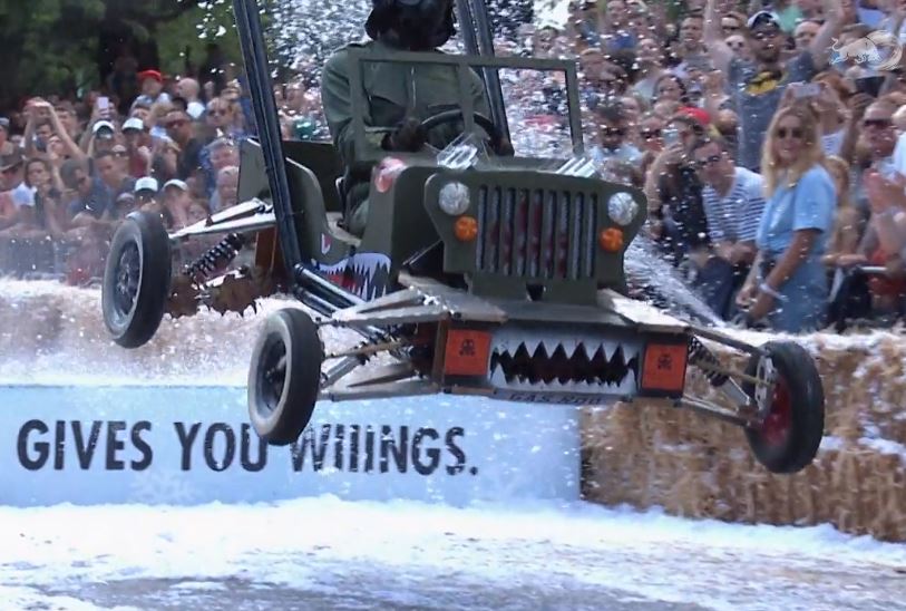 Just A Car Guy: Red Bull soapbox