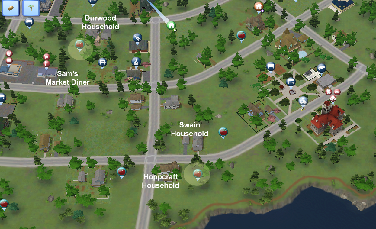 Beth's Tiny Happy Sims: Moonlight Falls Special Seed Locations