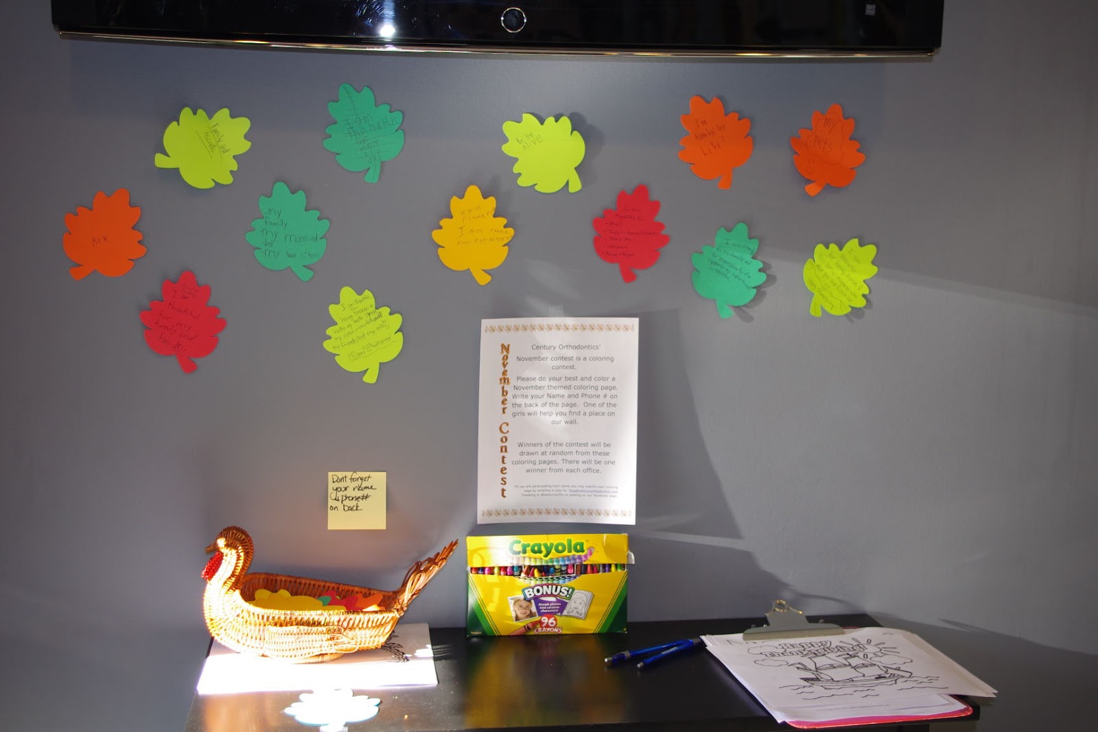 EVENTS: November Contest