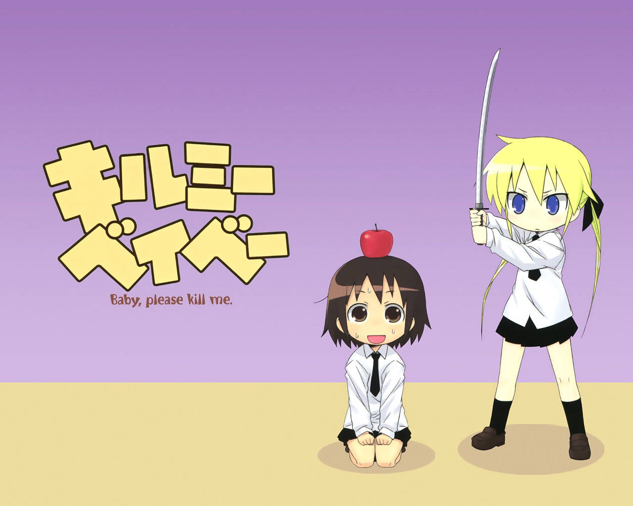 Anime Wallpapers 24h: KILL ME BABY ANIME WALLPAPERS (9 IMAGENES)