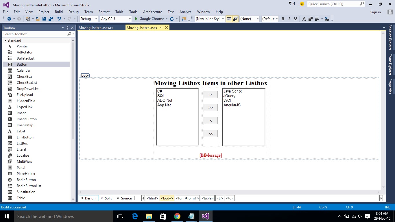 C# SQL Server .Net for beginners