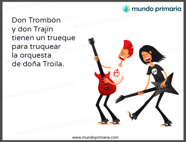 PRIMERO MENCÍA: "DR" y "TR"