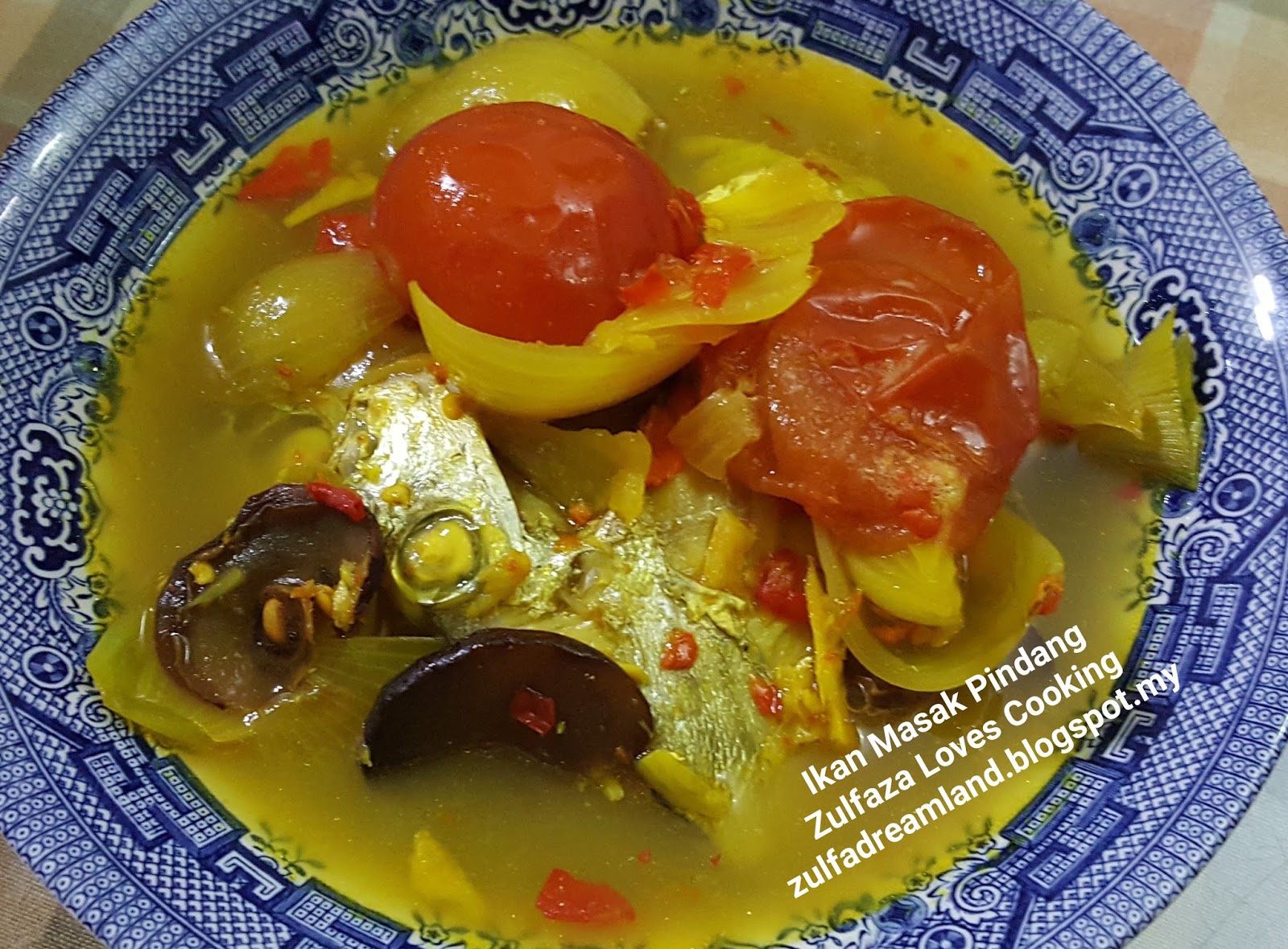 ZULFAZA LOVES COOKING: Ikan masak pindang