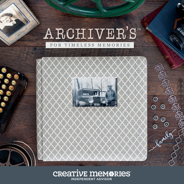 a dash of scraps: Creative Memories Archiver's Heritage Album