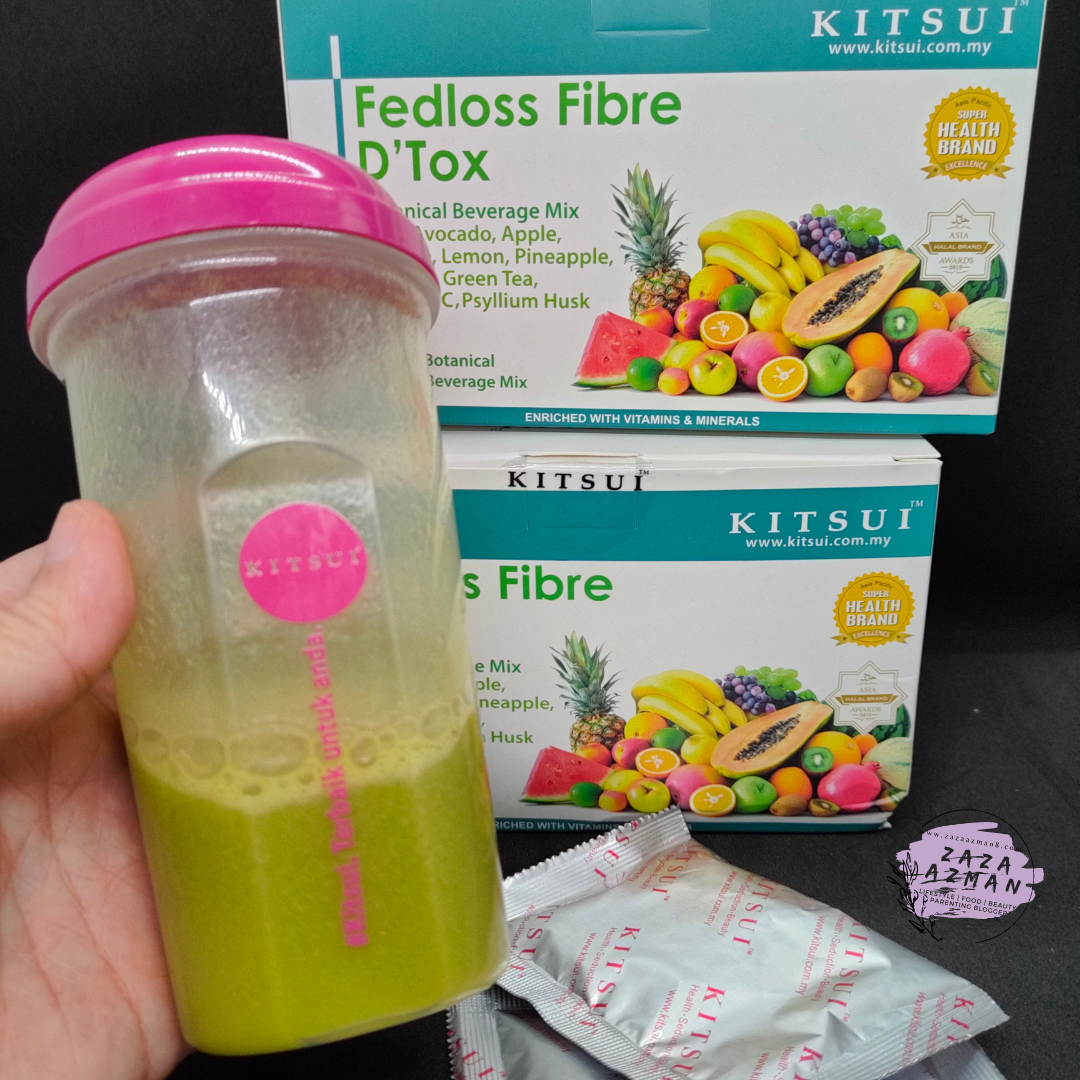 KITSUI WHITEBERRIES BB BEAUTE & KITSUI FEDLOSS FIBRE D'TOX | ZAZA'S REVIEW