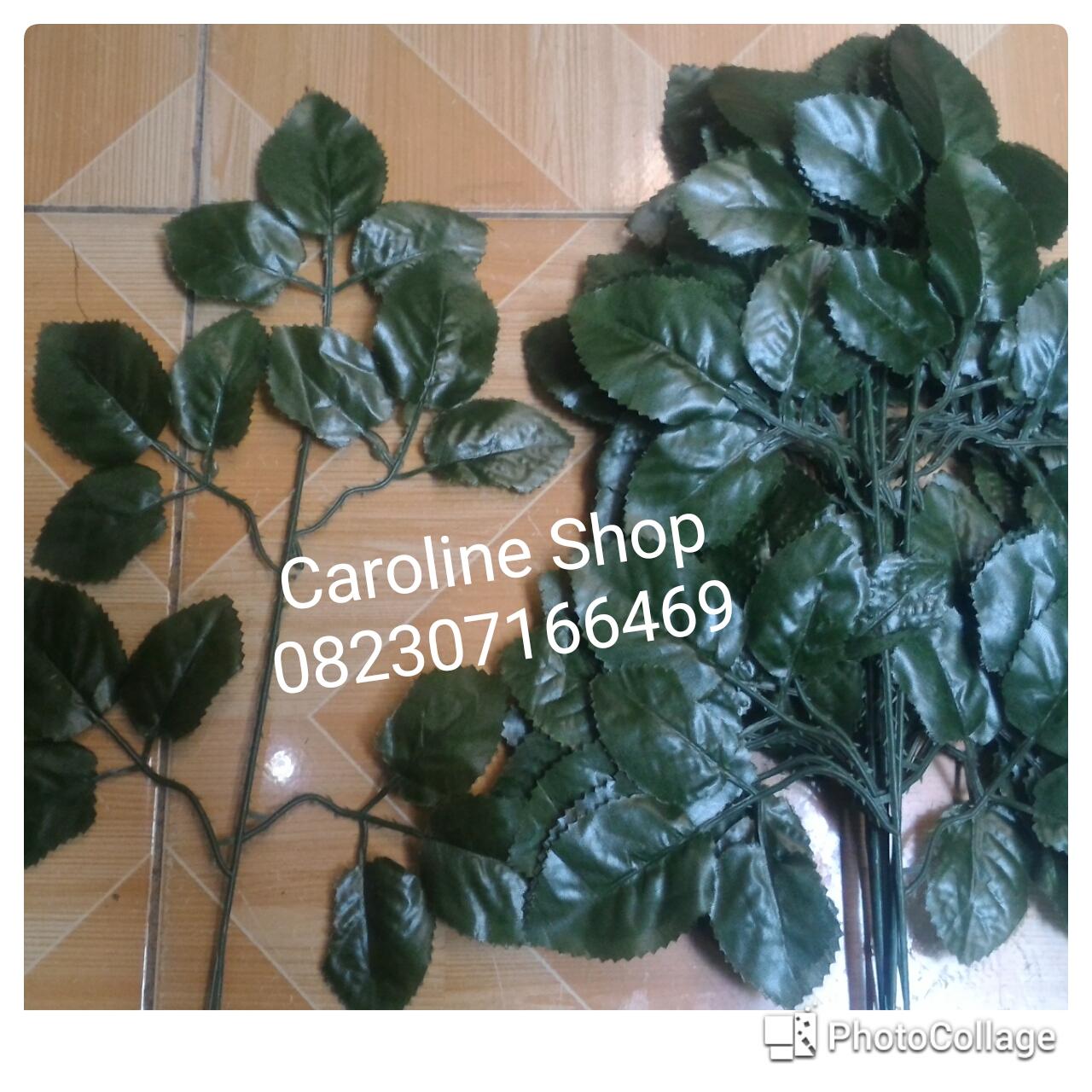 Kerajinan Manik dan Bunga Akrilik Jakarta: Daun Artificial